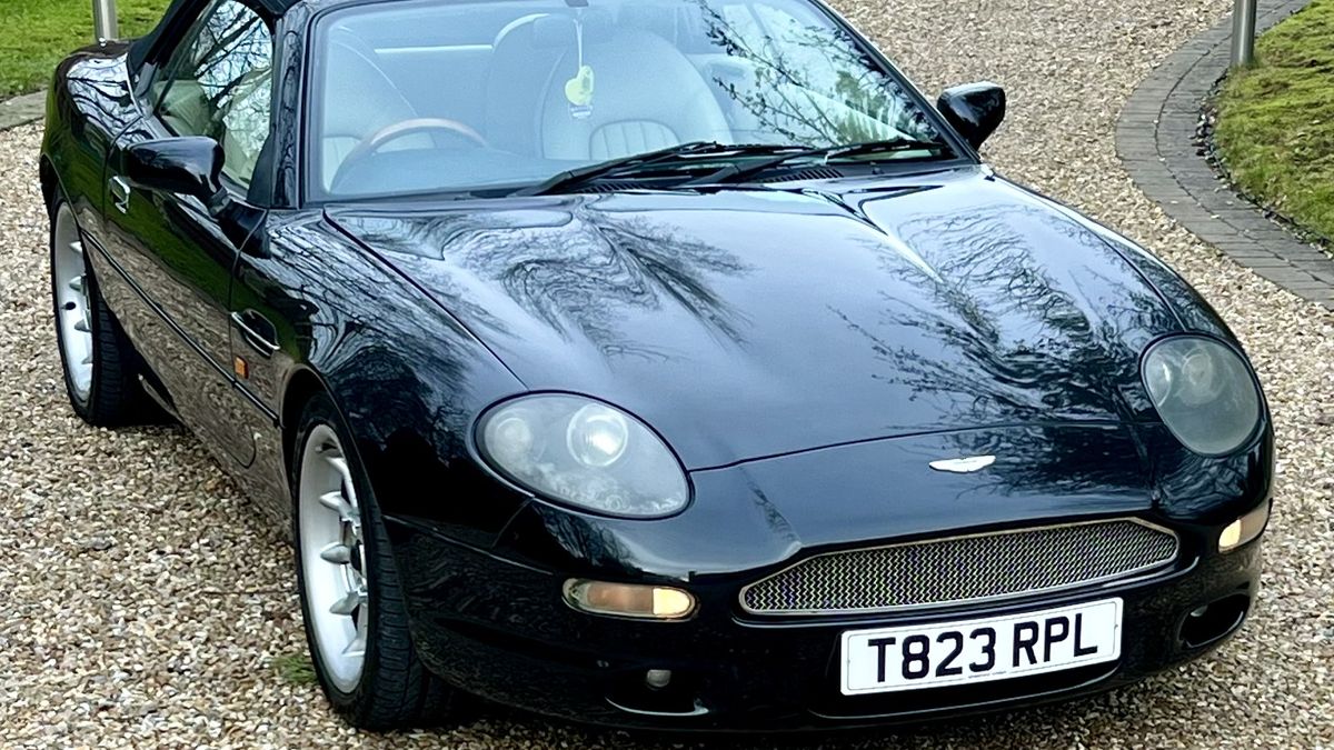 1999 Aston Martin Db7 Black Automatic, 4 Speed Right Hand Drive In