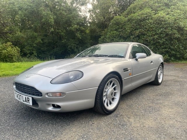 1999 Aston Martin Db7 Silver Automatic, 5 Speed Right Hand Drive In