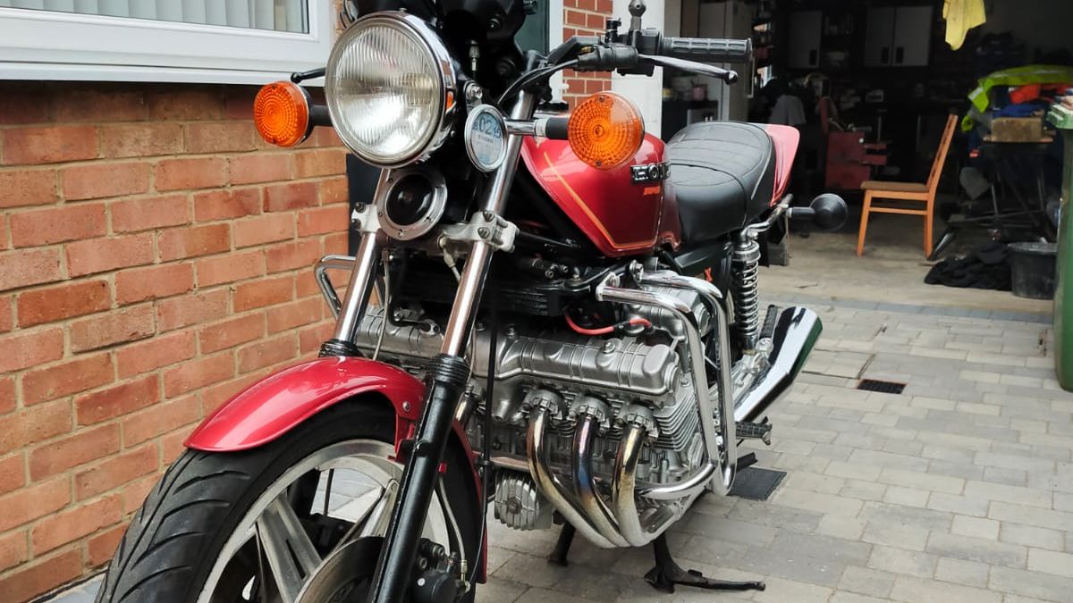 1978 Honda Cbx 1000 Red Manual 5 Speed Left Hand Drive In Saltburn By