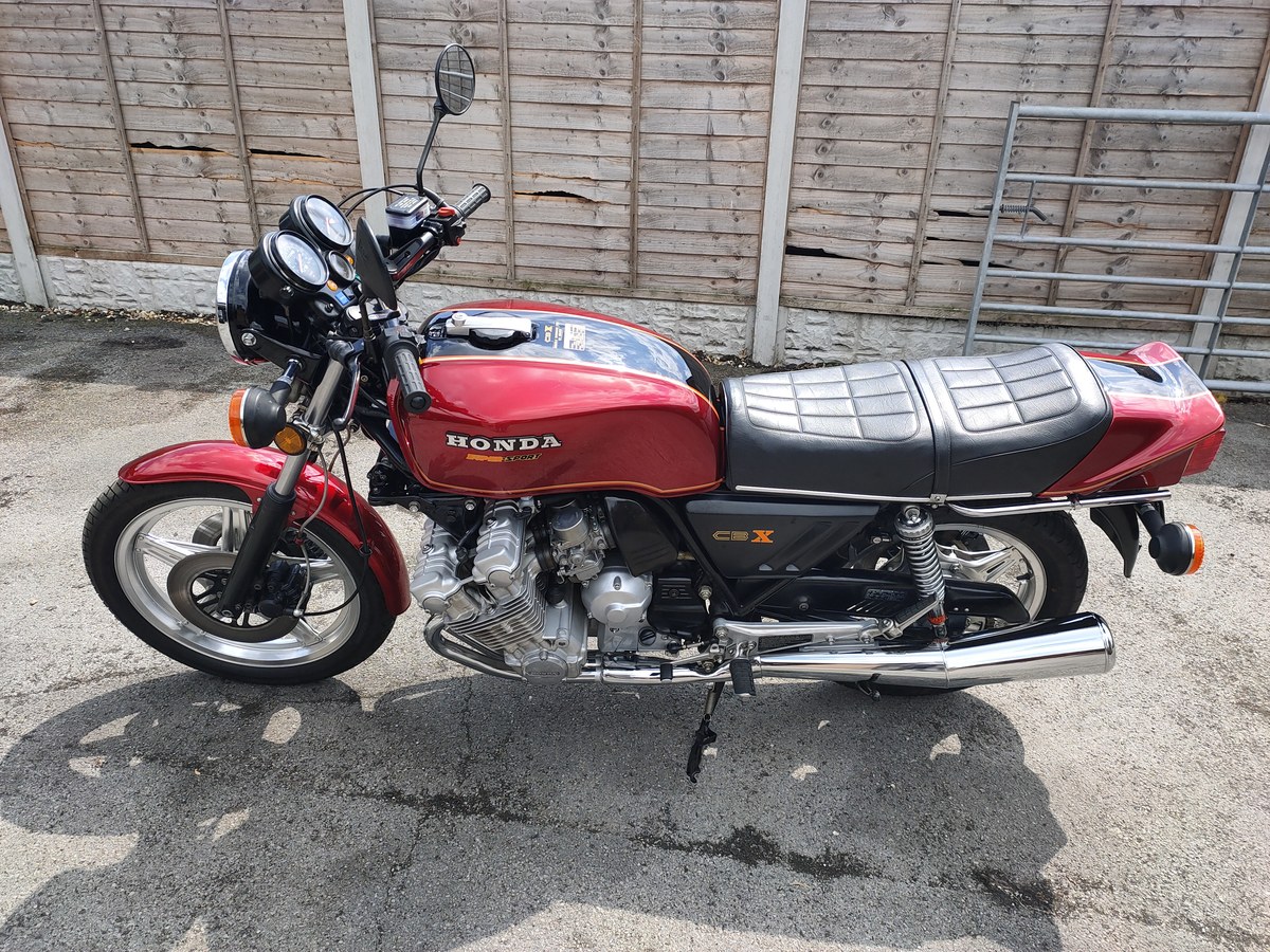 1979 Honda Cbx 1000 Red Manual 5 Speed Right Hand Drive In Chester
