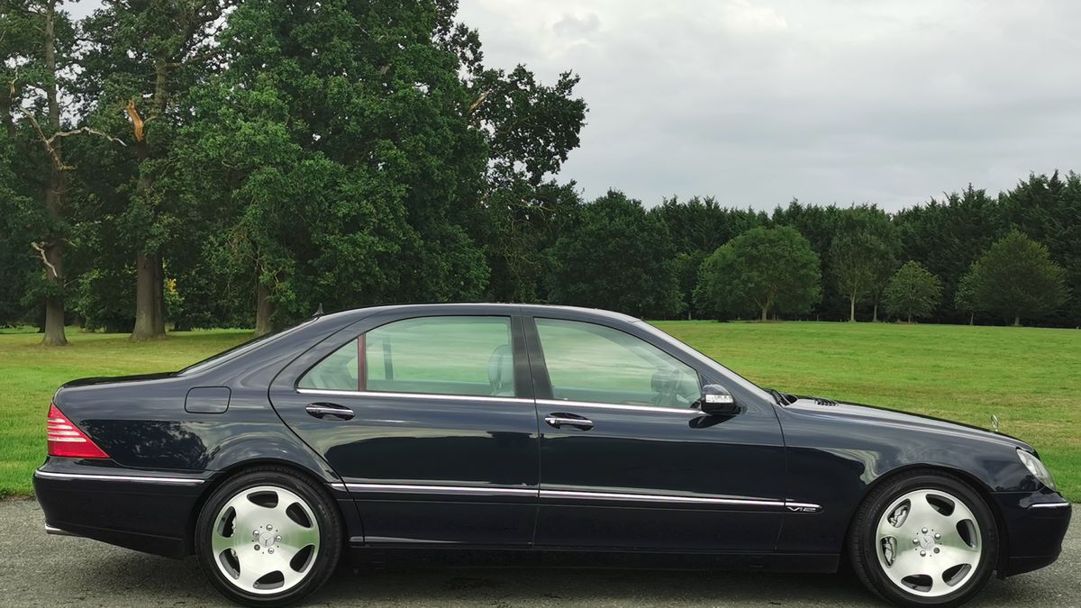 2003 Mercedes S Class Blue Semi Automatic 5 Speed Right Hand Drive In Middlesbrough United