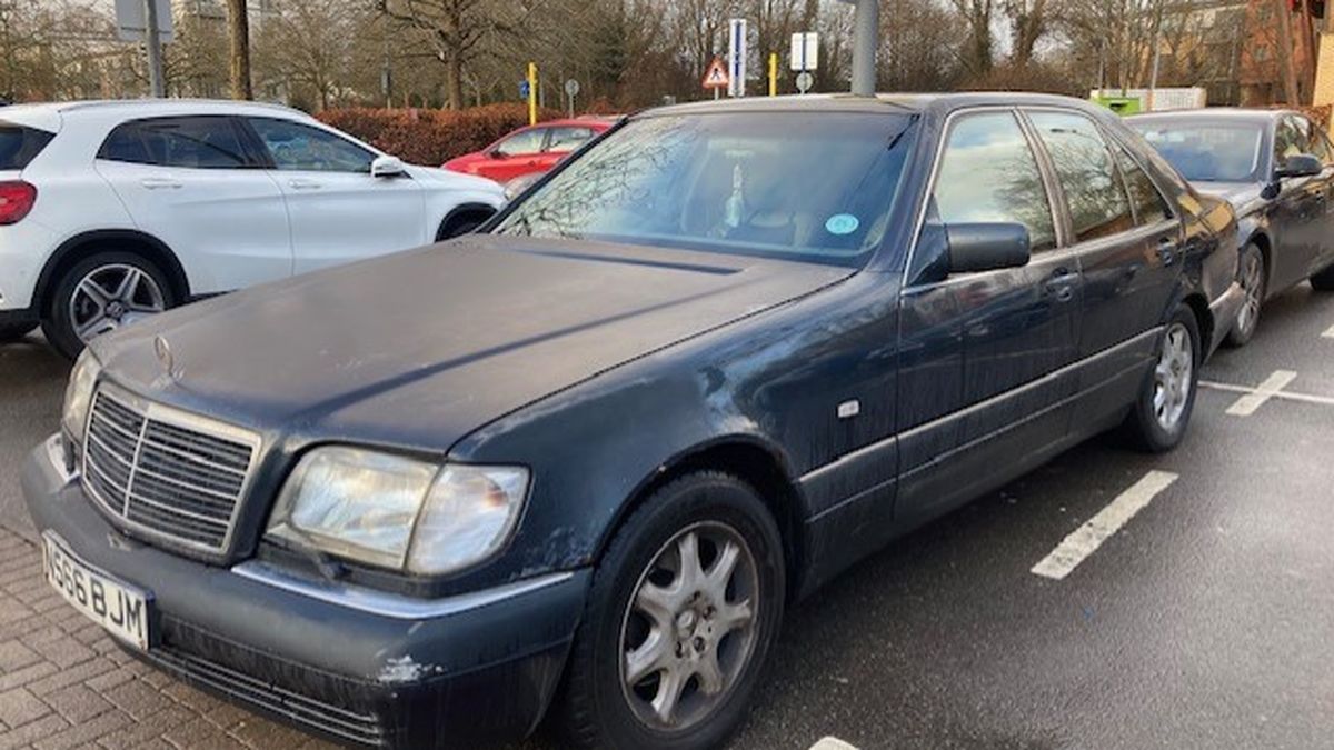 1996 Mercedes S Class Blue Automatic 4 Speed Right Hand Drive In High Wycombe United Kingdom