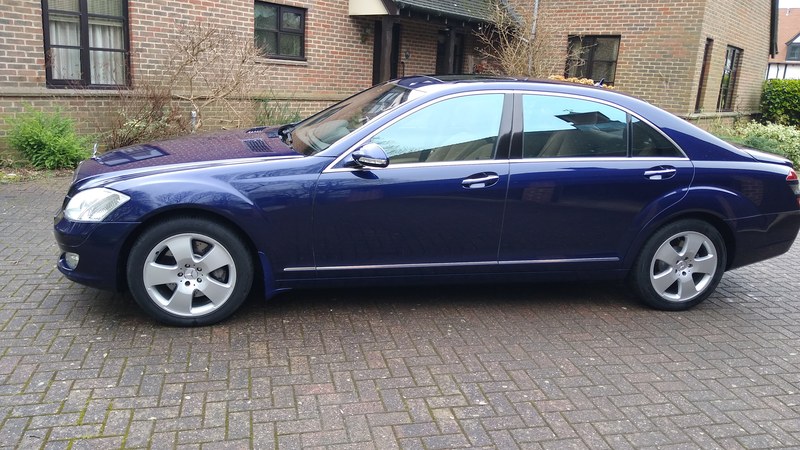 2006 Mercedes S Class Blue Automatic 7 Speed Right Hand Drive In Orton Waterville