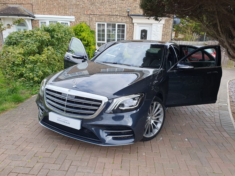2018 Mercedes S Class Blue Automatic 7 Speed Right Hand Drive In United Kingdom For Sale