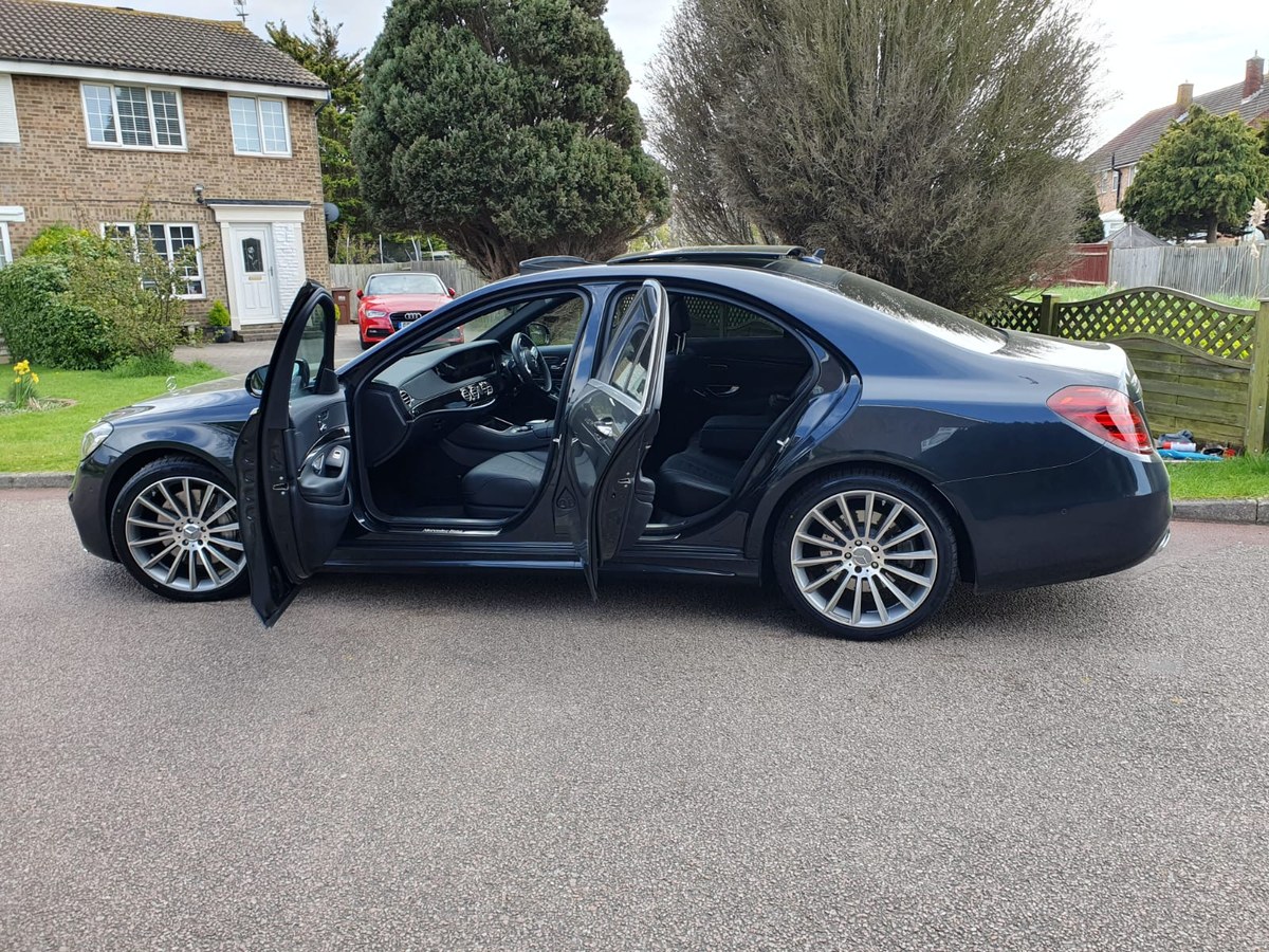 2018 Mercedes S Class Blue Automatic 7 Speed Right Hand Drive In United Kingdom For Sale