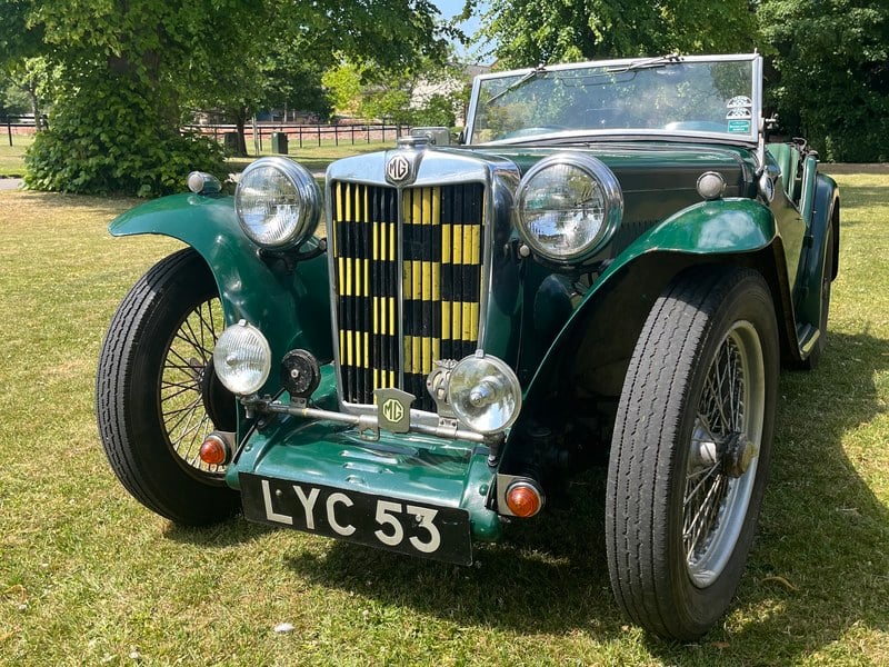 1946 Mg T Type White Manual 4 Speed Right Hand Drive In Warwick