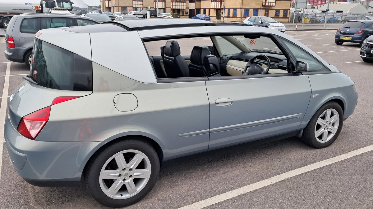 2002 Renault Avantime Silver Automatic 5 Speed Right Hand Drive In 2002-renault-avantime-silver-automatic-5-speed-right-hand-drive-in