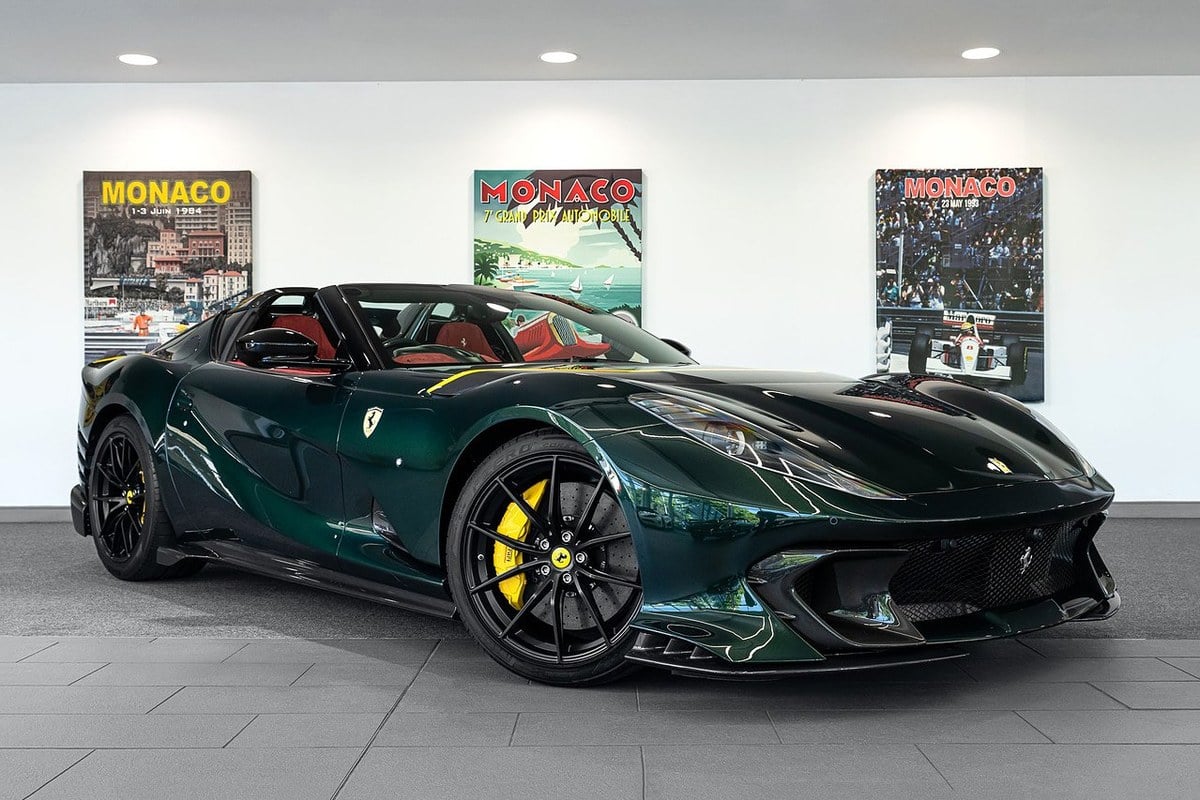 2024 Ferrari 812 Green Automatic 7 Speed Right Hand Drive In United 2024-ferrari-812-green-automatic-7-speed-right-hand-drive-in-united